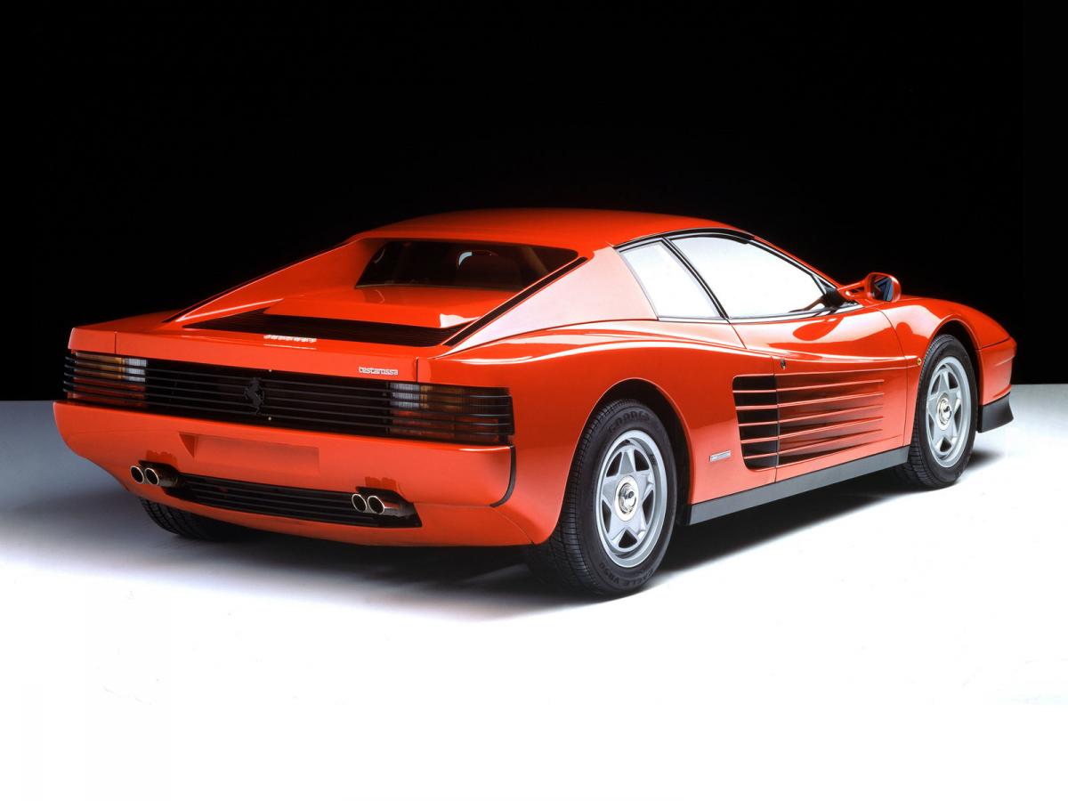 Ferrari Testarossa technical specifications and fuel economy